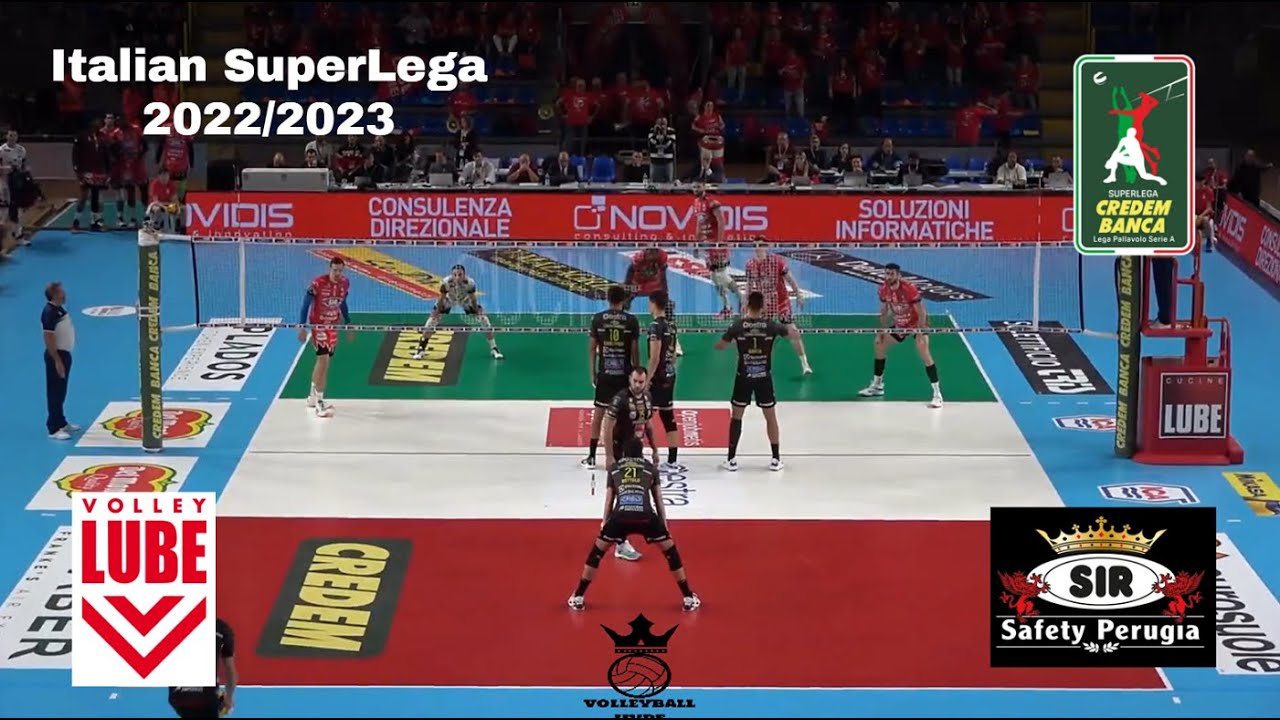 De Cecco vs León - Scout View - Volley Lube vs Perugia - Italian ...