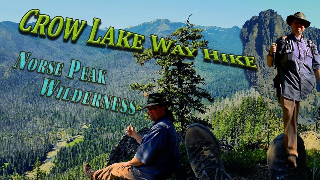 Crow Lake Way Trail | Getting up close to Fifes Peaks - YouTube