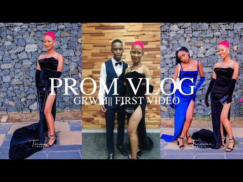 PROM VLOG||FIRST VIDEO - YouTube