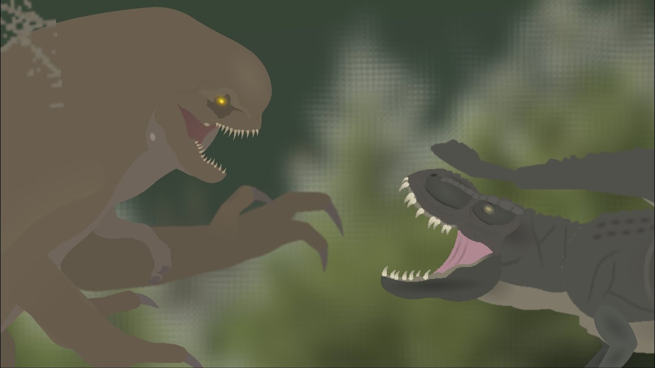 D - Rex VS V - Rex ( distortus rex vs vastatosaurus Rex dinosaur ...