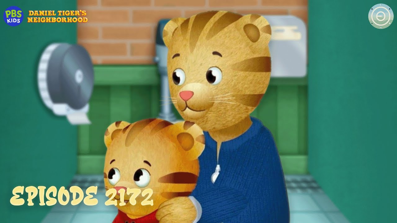 Daniel Tiger Neighborhood Bathroom Episode 2172 - YouTube