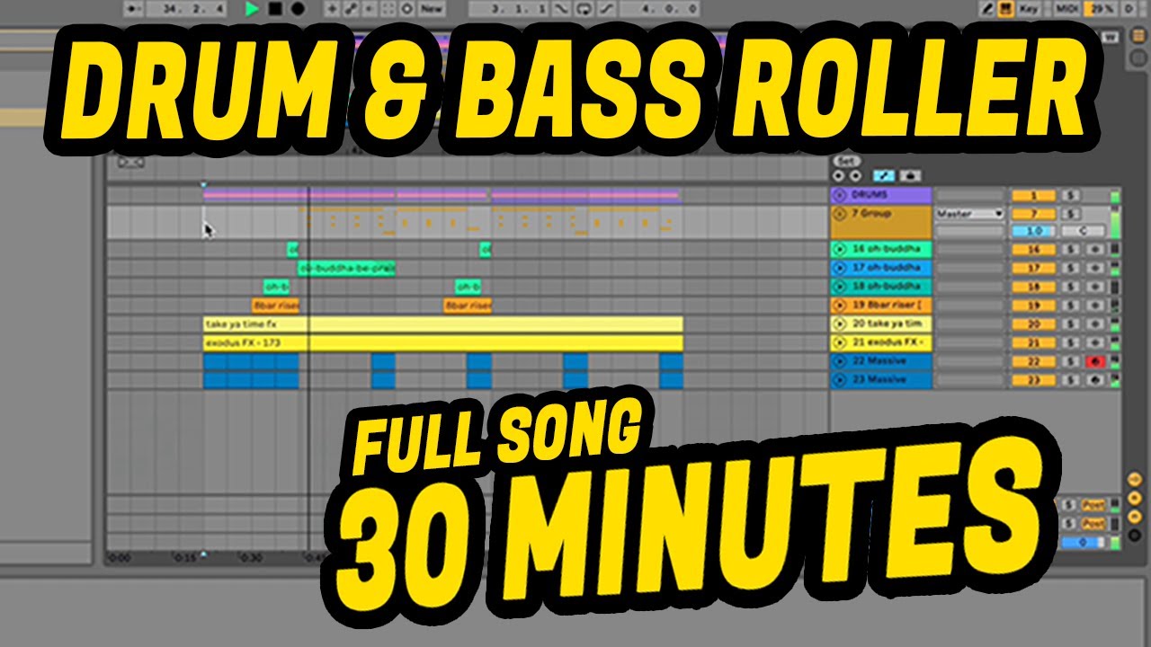 Making a DnB Roller In 30 Minutes - YouTube