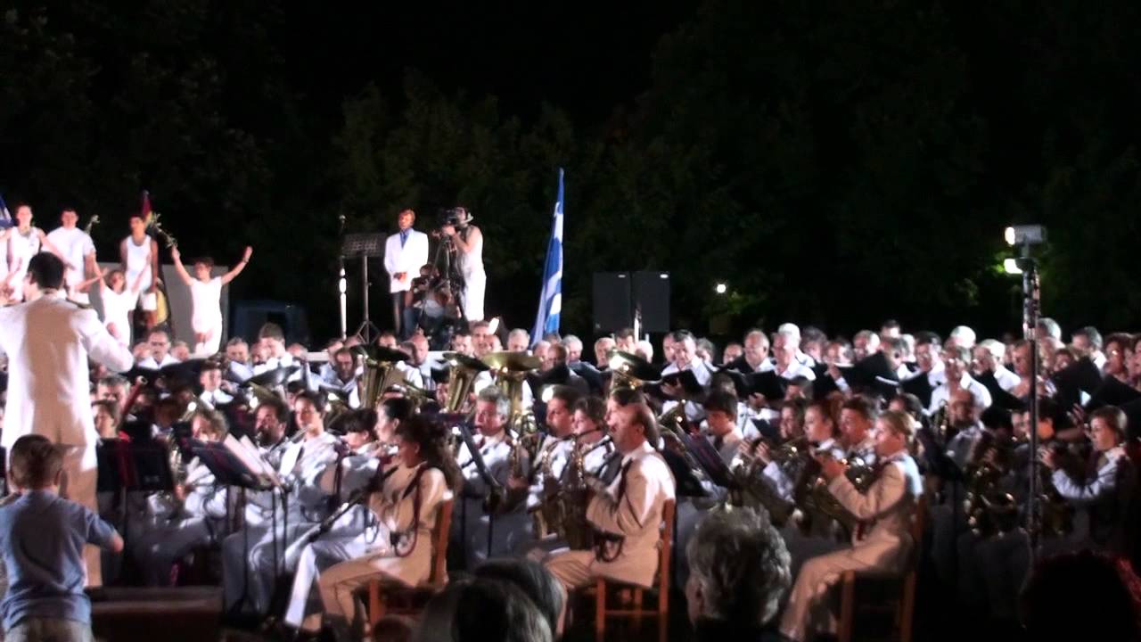 OLYMPIC ANTHEM.ΟΛΥΜΠΙΑΚΟΣ ΥΜΝΟΣ - YouTube