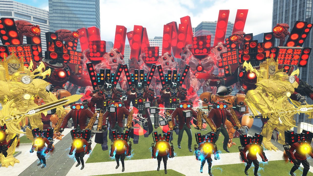 ALL SPEAKERMAN TITAN, 1-77 SKIBIDI TOILET BOSSES VS ASTRO JUGGERNAUT ...