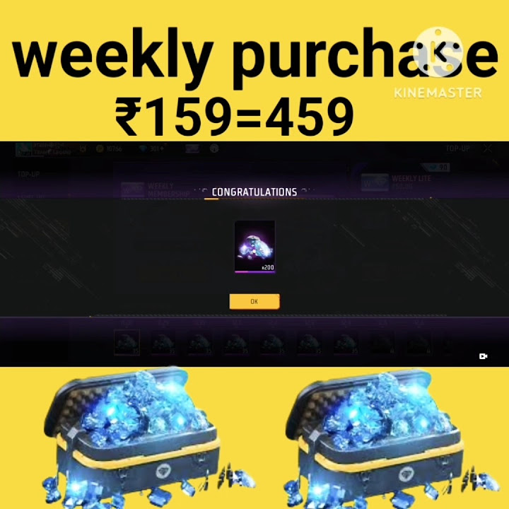 Freefire#Weekly purchase on ₹159=459 Dimond#shortviral#trendingshorts# ...