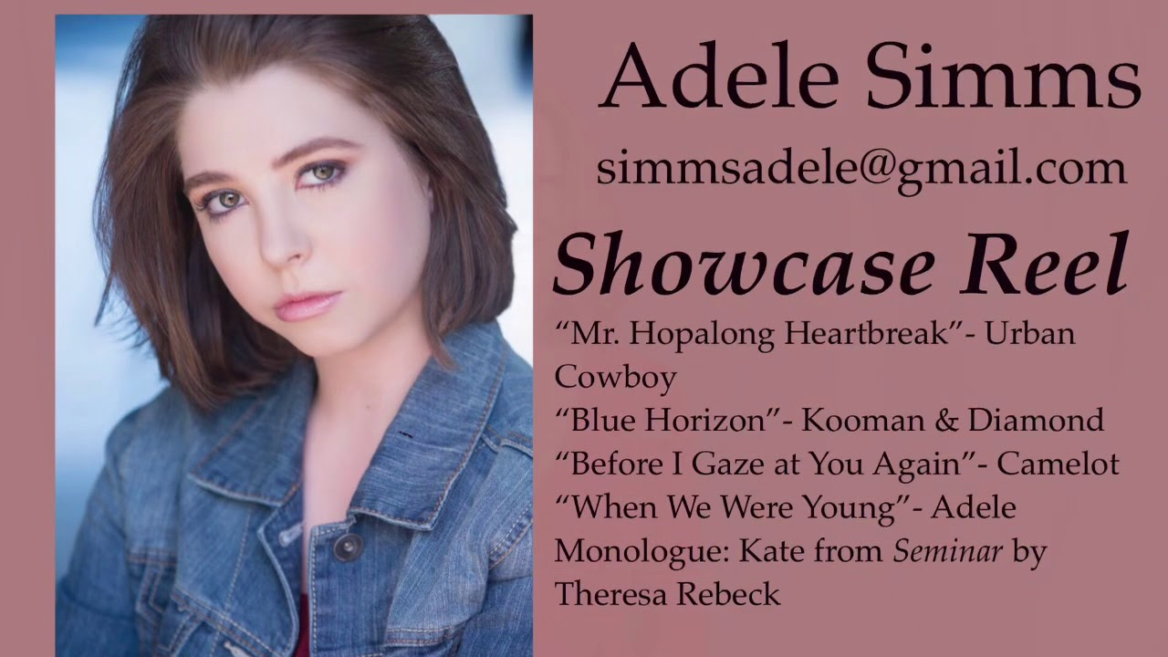Adele Simms’ Showcase Reel - YouTube