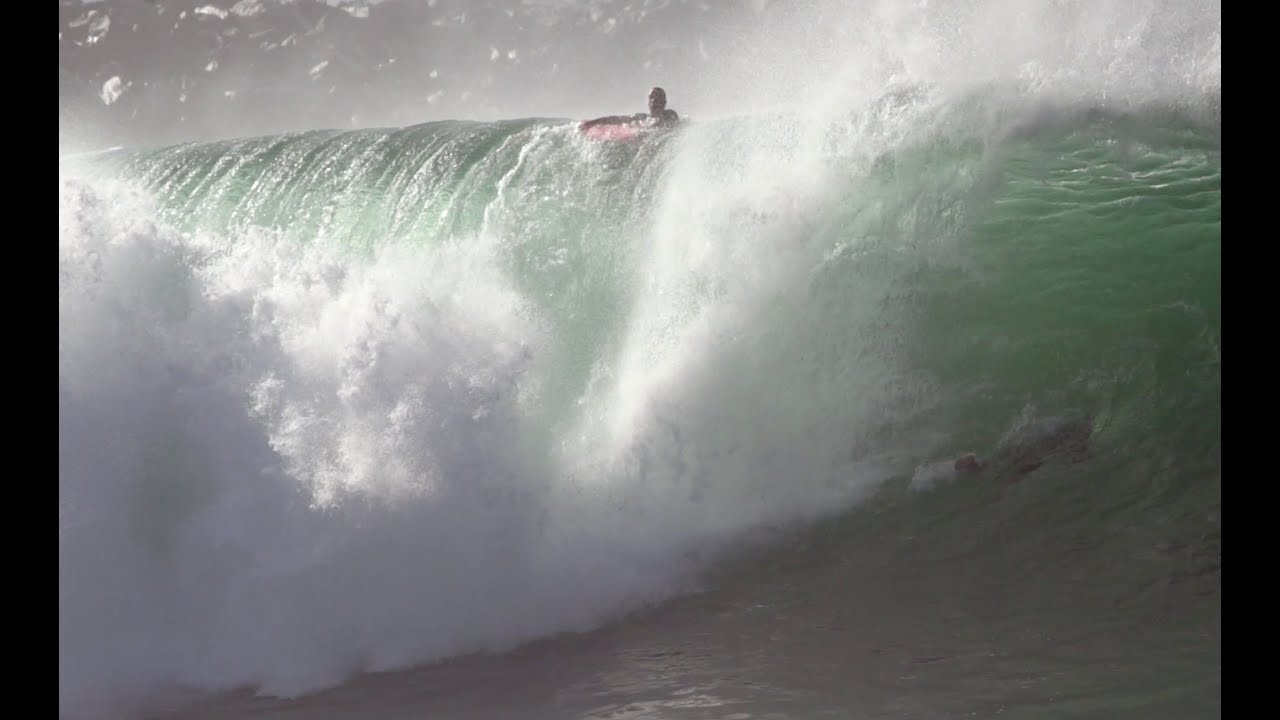 The Wedge Slow Motion Hurricane Swell, Newport Beach 2014 (HD) - YouTube