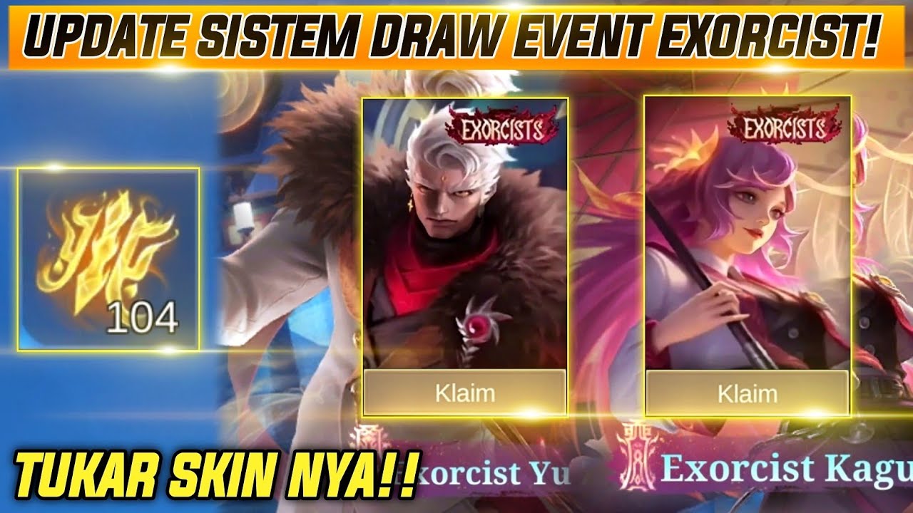 UPDATE!! TANGGAL RILIS EVENT EXORCIST DRAW GRATIS PAKAI TIKET | NEW ...