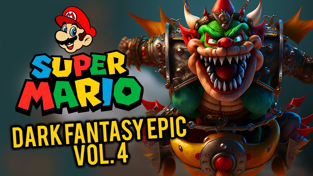 'Super Mario Bros.' reimagined as a Dark Fantasy Epic - Vol. 4 - YouTube