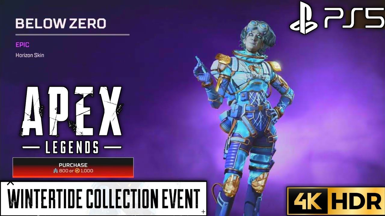 Horizon Below Zero APEX LEGENDS Below Zero Horizon Skin | Apex Below Zero Horizon Skin ...