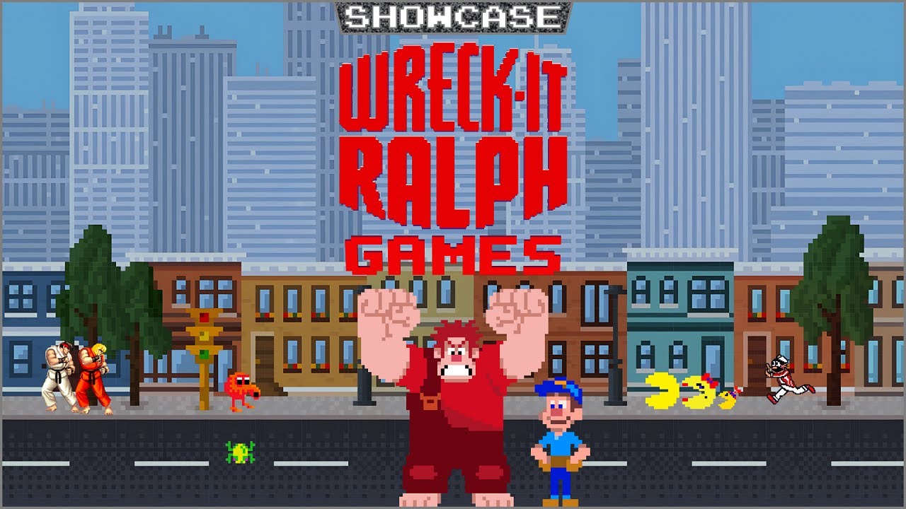 Wreck-It Ralph Games | Showcase Stream - YouTube