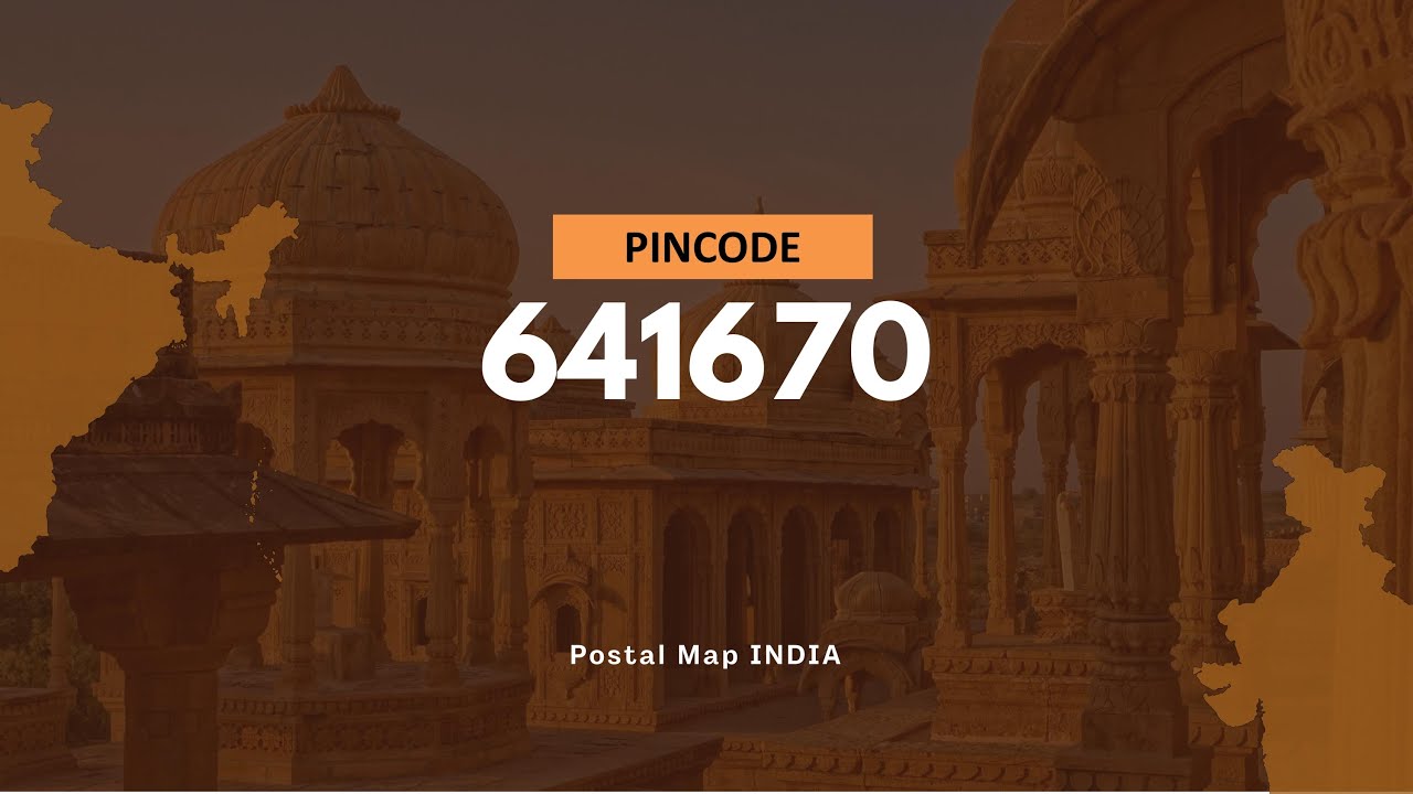 Pincode 641670 - Ramanathapuram, Vettuvapalayam & More - YouTube