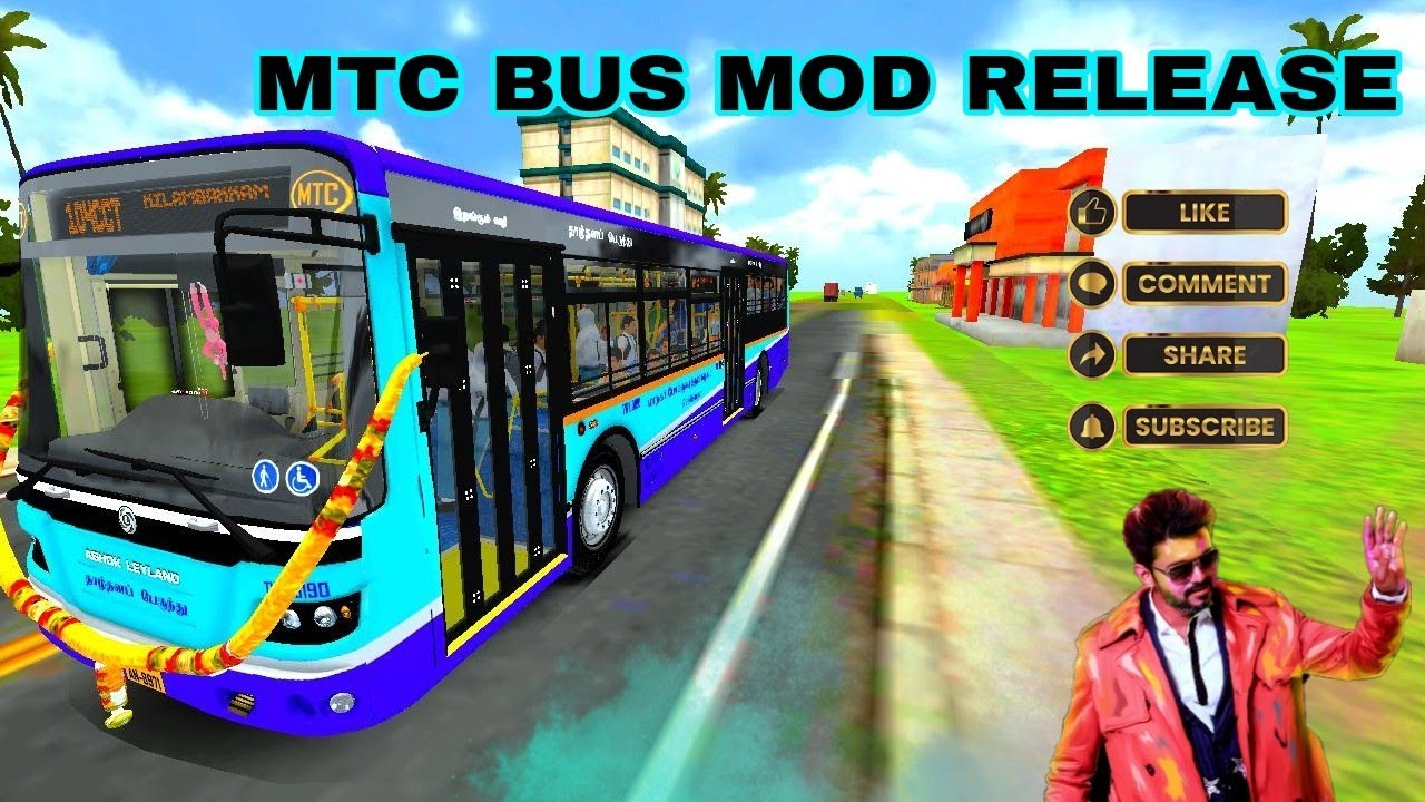 🏹 NEW MTC BUS MOD RELEASE👑👑.. - YouTube