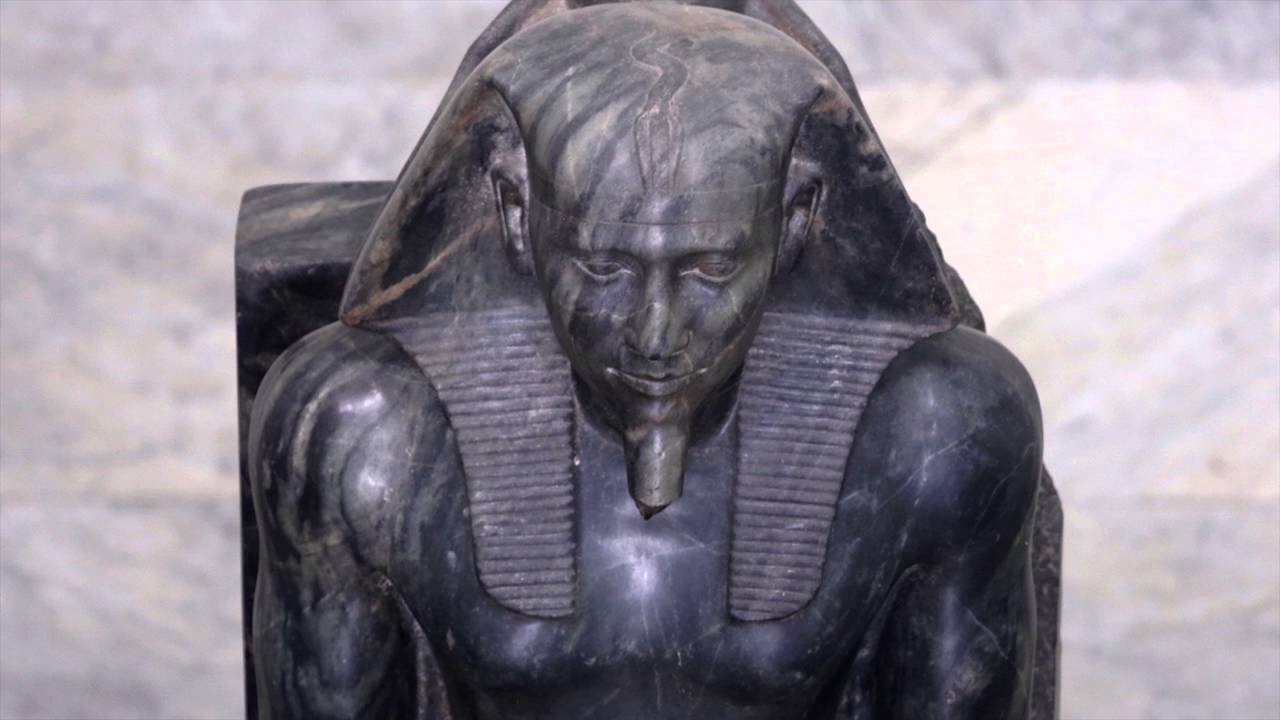 Pharaoh Khafre enthroned - YouTube