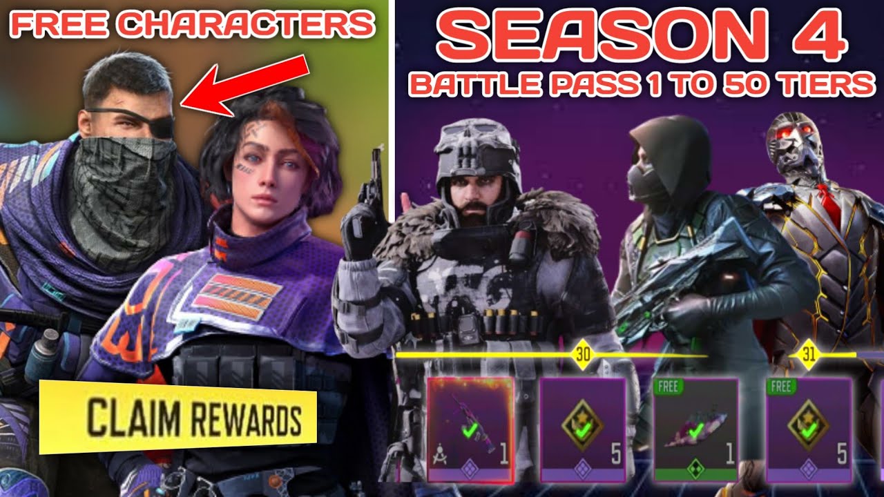 Season 4 Confirm Free Characters + Codm Championship 2023 Stage 2 All ...