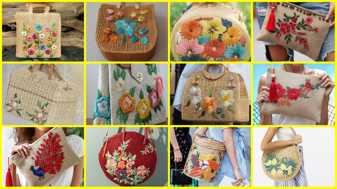 Embroidery bags / handmade gift ideas / hand embroidery purse designs ...