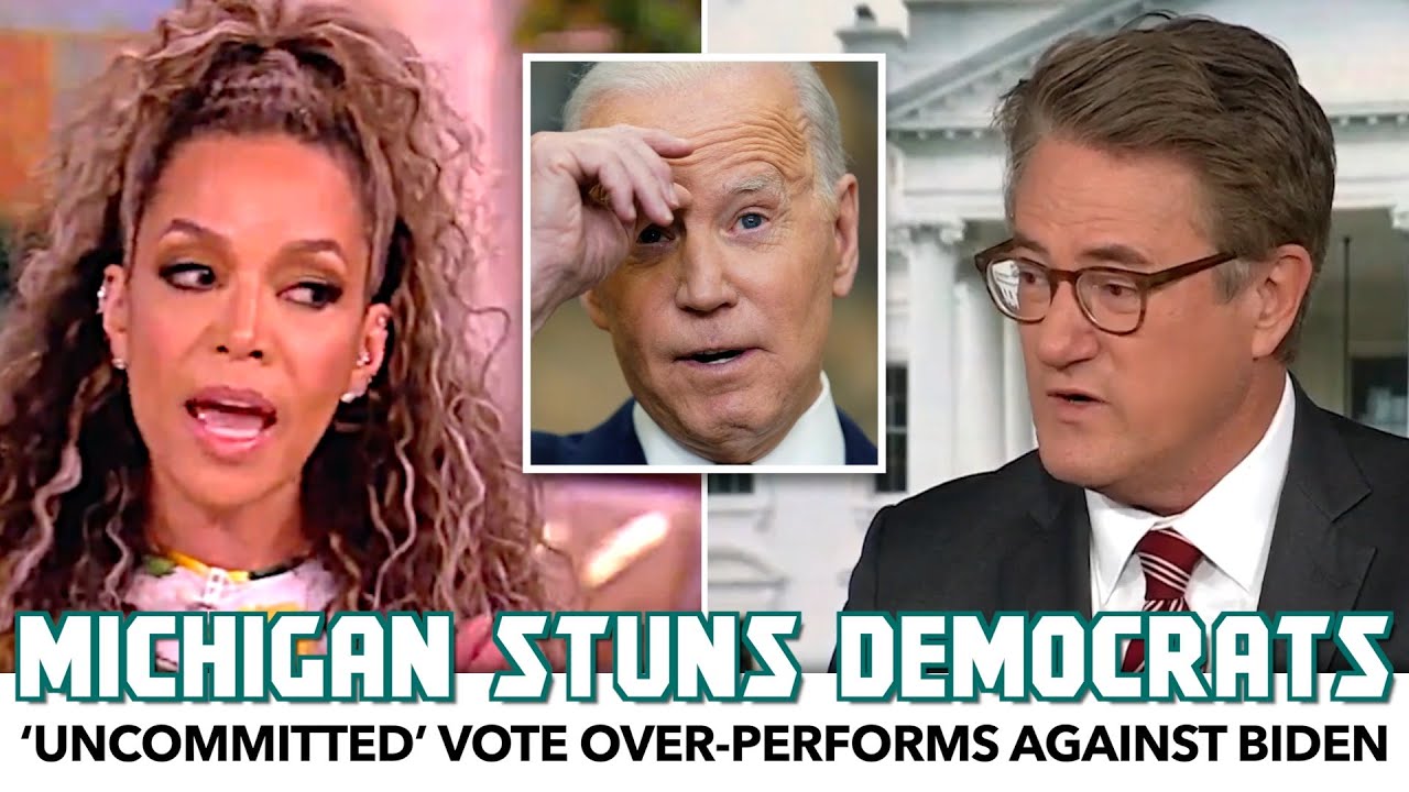 Michigan Stuns As ‘Uncommitted’ Vote Over-Performs Against Biden In The ...