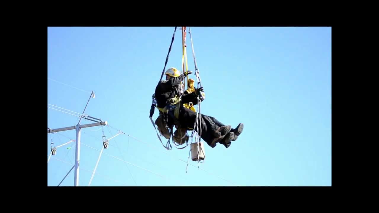 Flying Linemen - YouTube