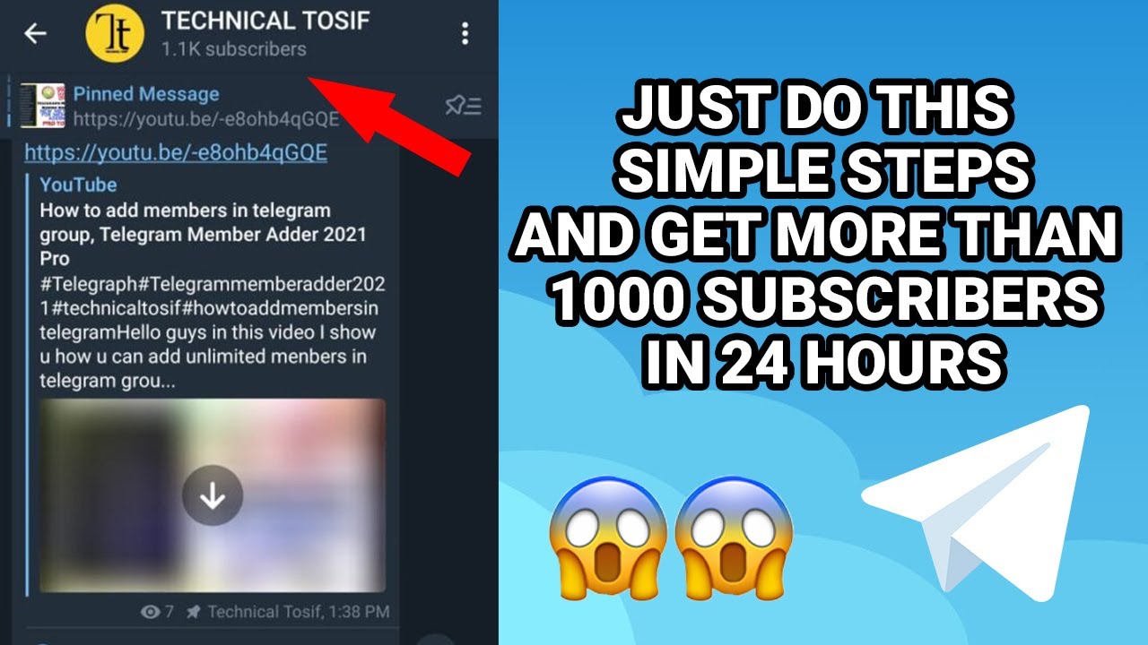 how to increase subscribers on telegram channel 2021 -Get Free telegram ...