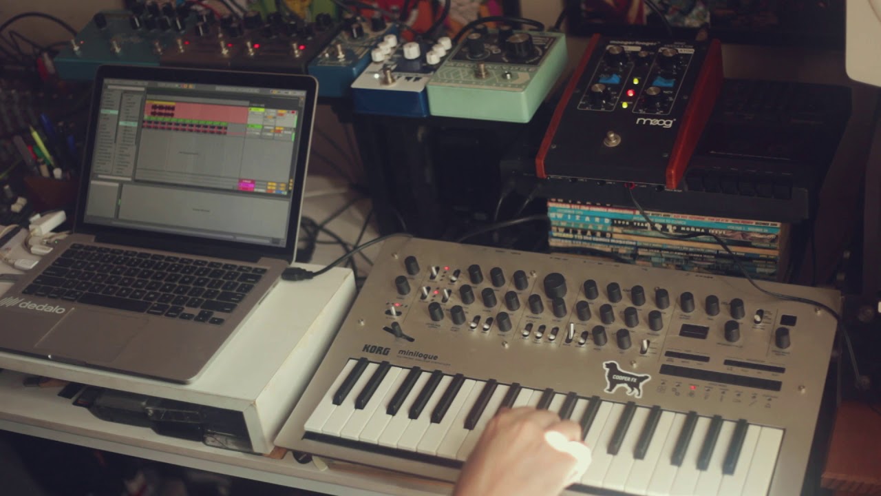 "Wild Honey" Korg Minilogue with Moog MF-102, Cooper FX Generation Loss ...