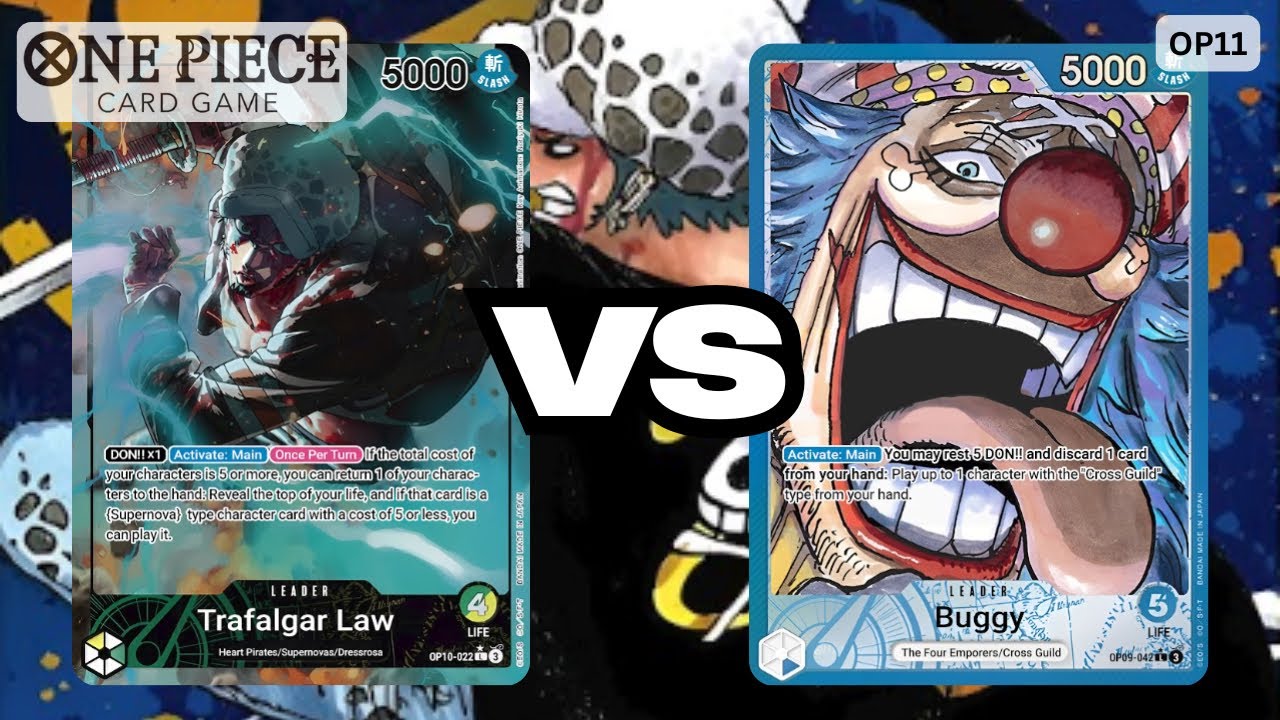 GY Law VS Buggy | OP11 Locals Gameplay - Round 2 - YouTube