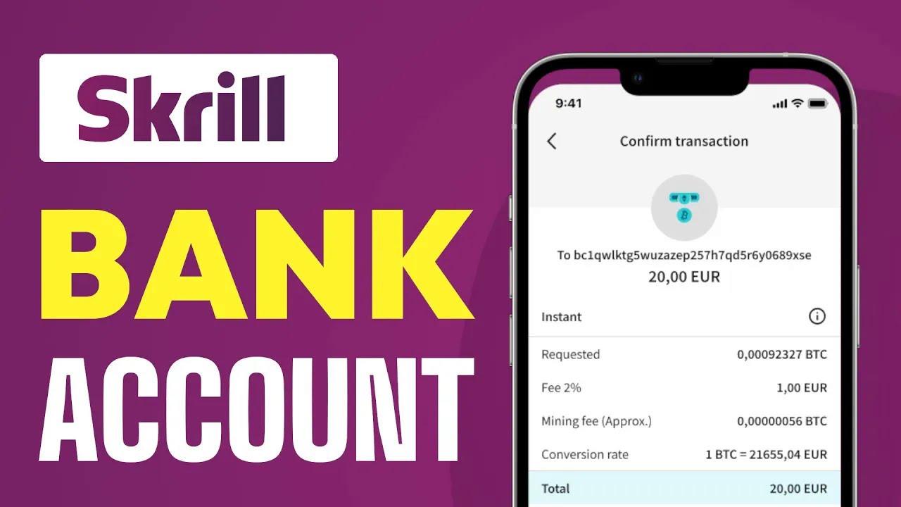 How To Add Bank Account To Skrill - Full Guide 2025 - YouTube