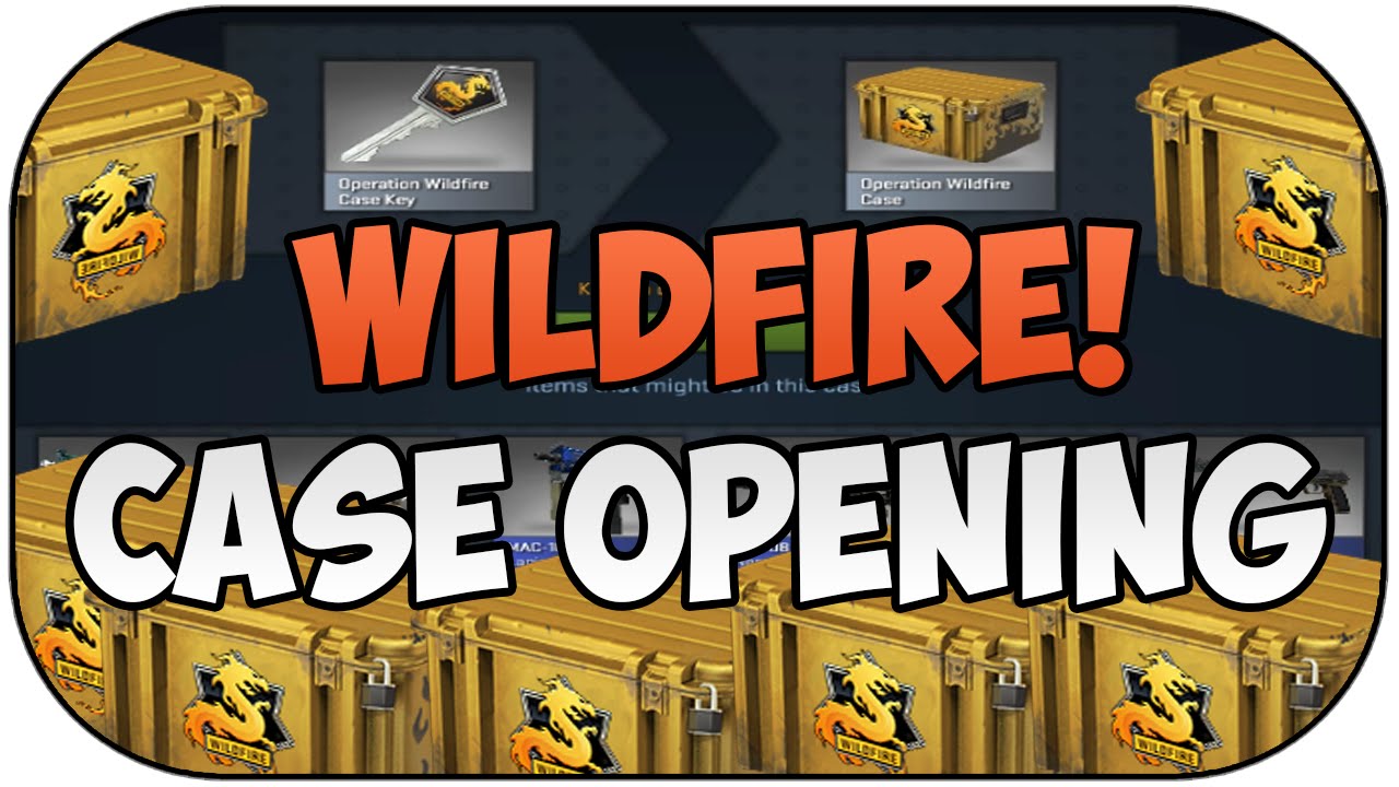 CS:GO: Operation Wildfire Case Opening - YouTube