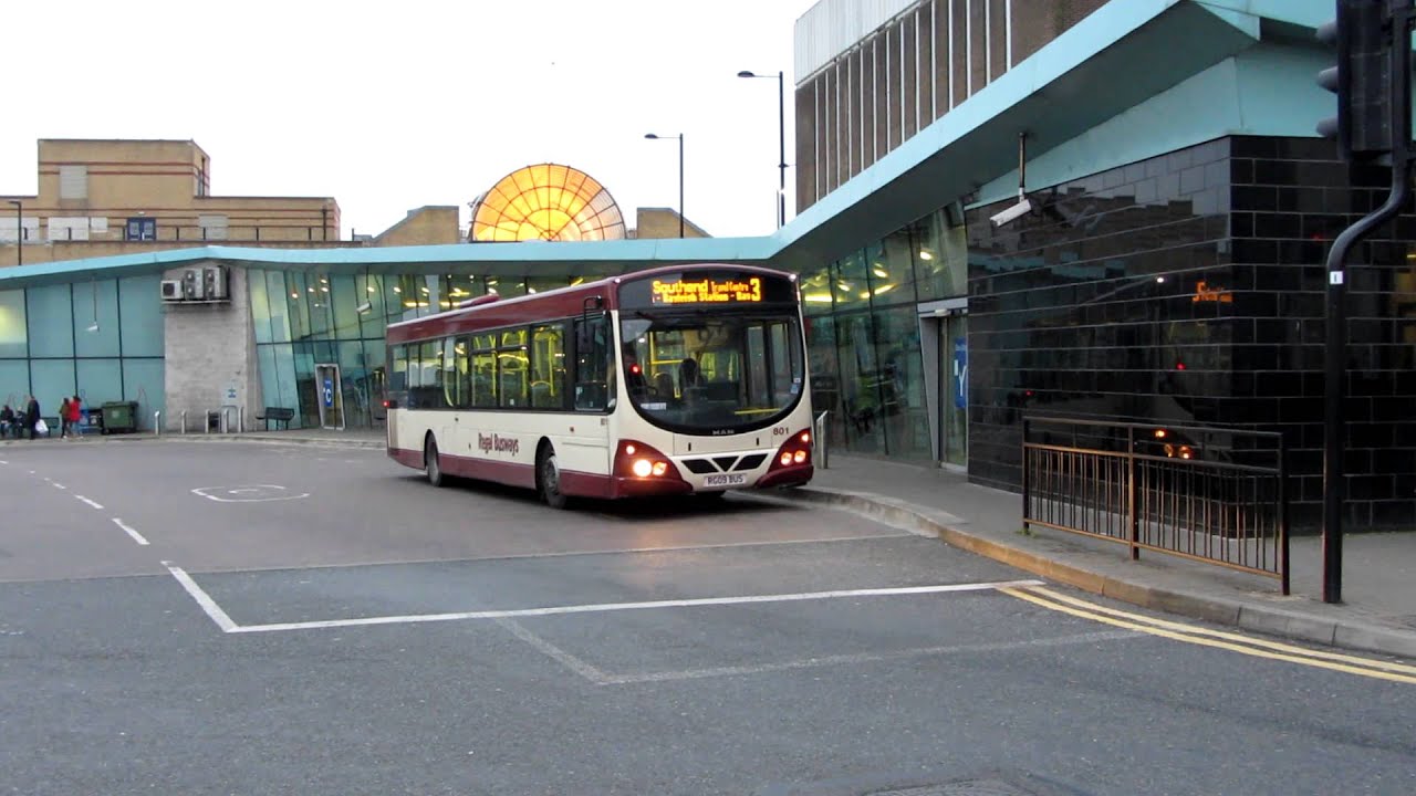 Regal Busways MAN/Wright Meridian 801, RG09 BUS prepares to leave ...