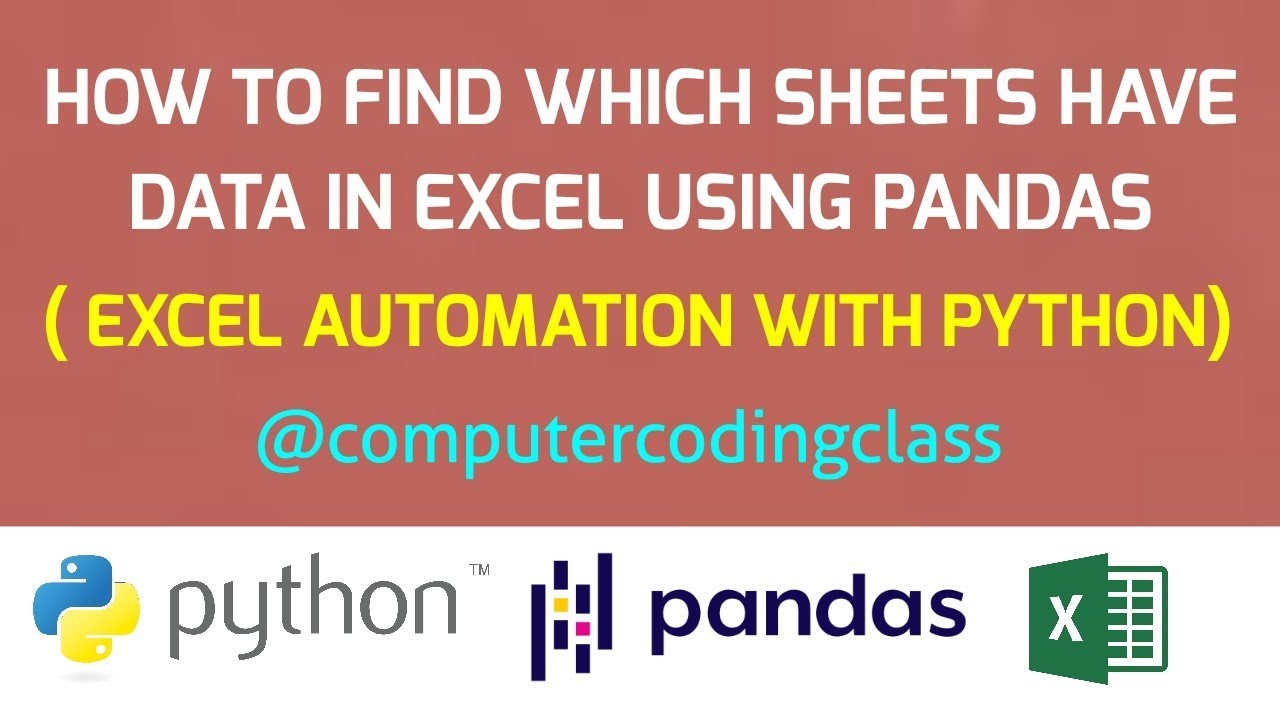 How To Check Sheet Has Data In Excel Using Python Python Excel 3192