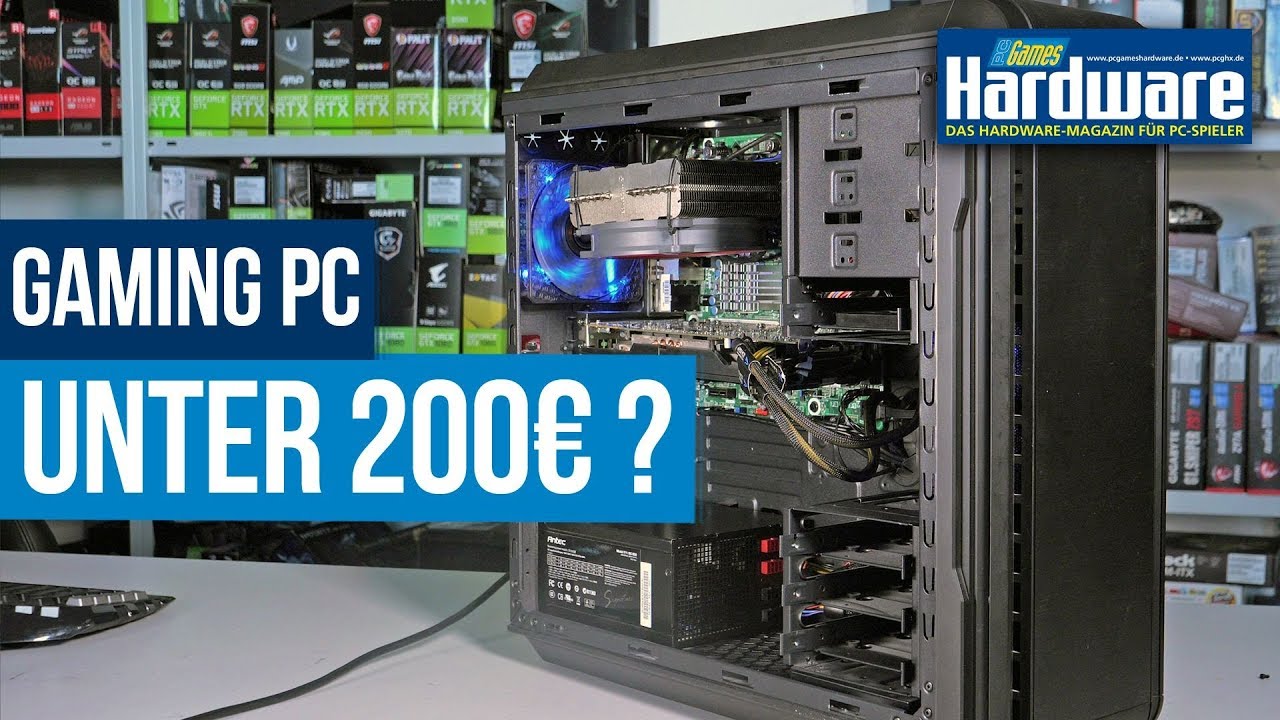 200 EURO GAMING PC | Geht das? | Low Budget Gaming - YouTube