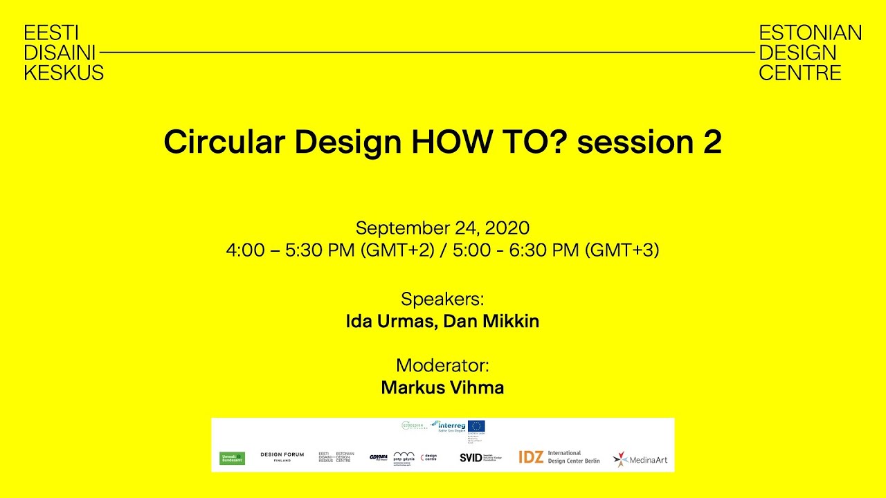Circular Design HOW TO? session 2 - YouTube