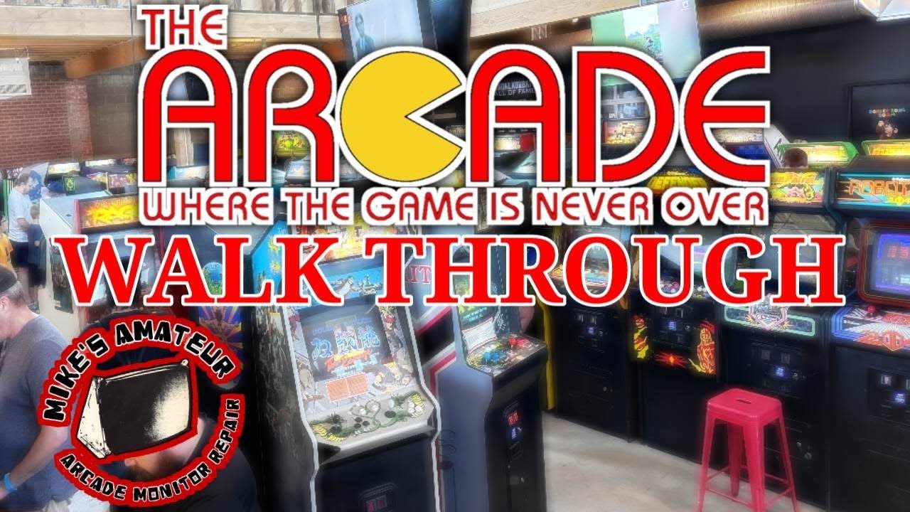 The Arcade Wichita - New Location Walkthrough - 10JUN2023 - YouTube