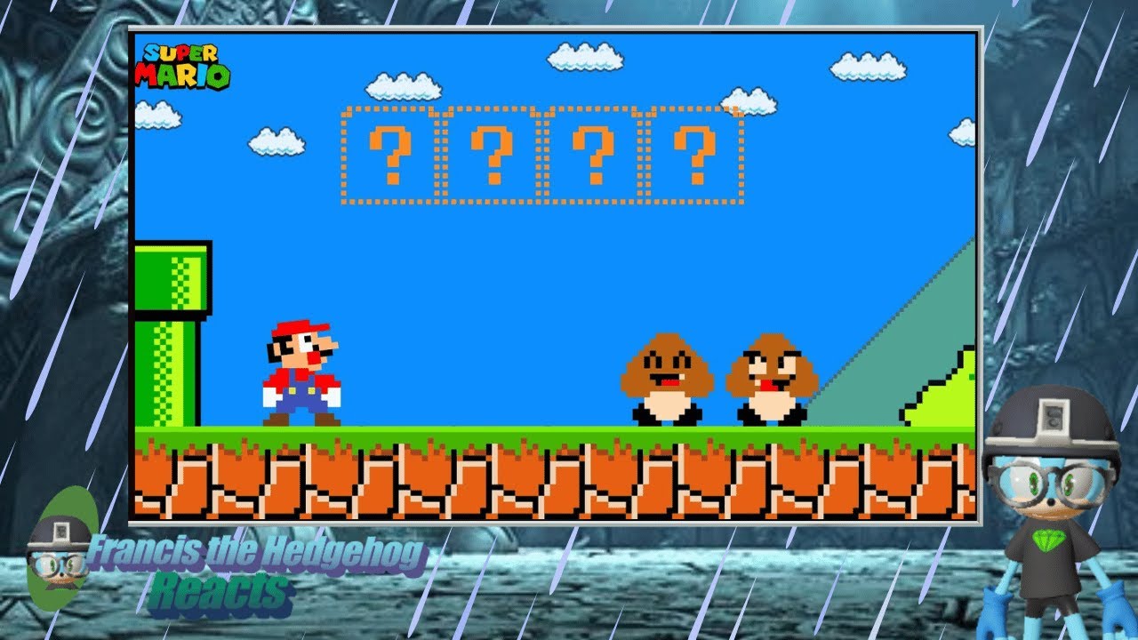 Francis Reacts to Mario and the Missing ? Block - YouTube