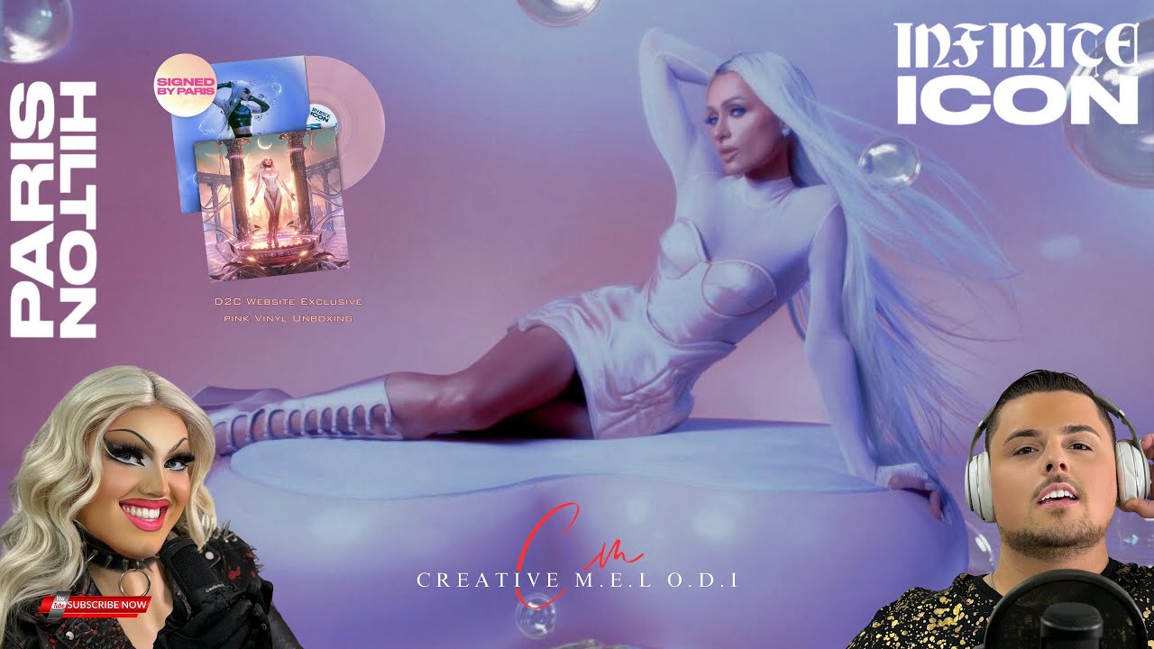 Paris Hilton “Infinite Icon” D2C Exclusive Signed Pink Vinyl Unboxing ...