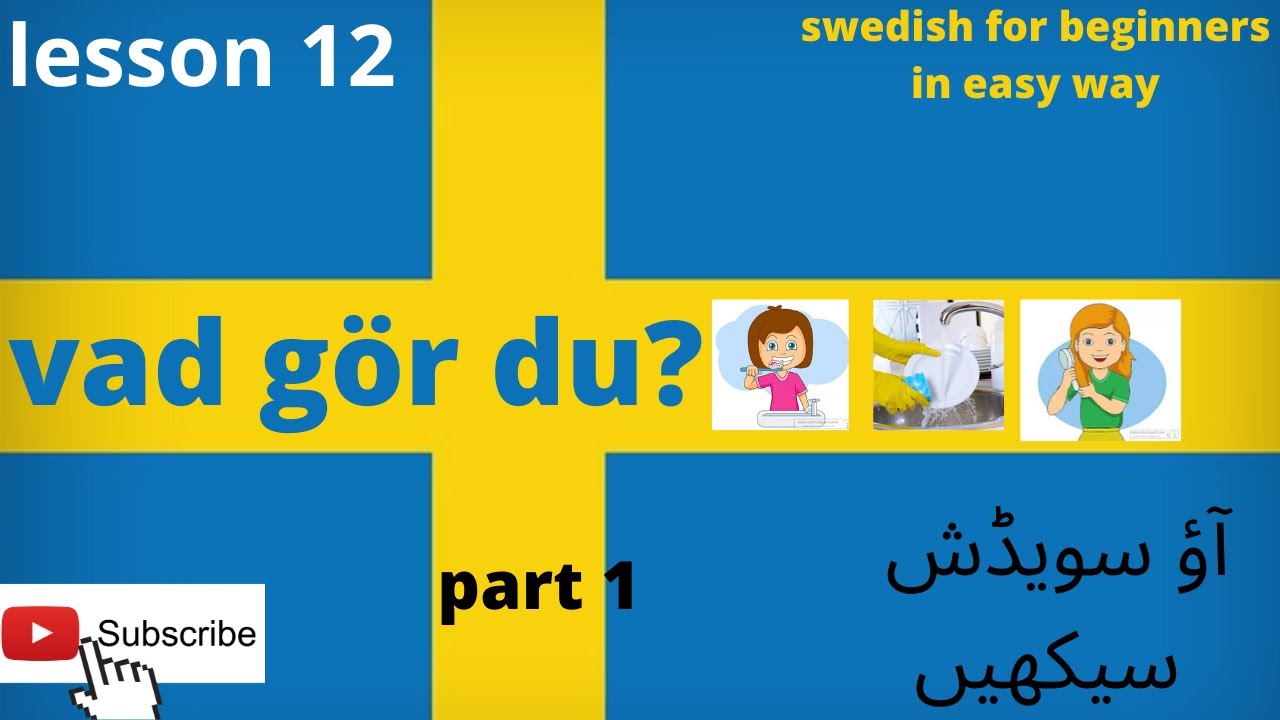 #lesson 12 learn basic Swedish in easy way with me...important phrases ...