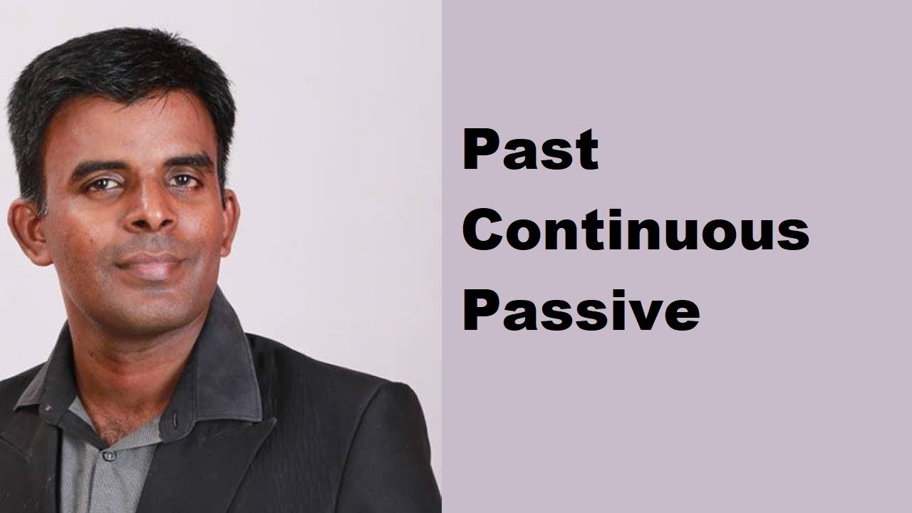 Past Continuous Passive Voice YouTube Past Continuous Passive Voice YouTube