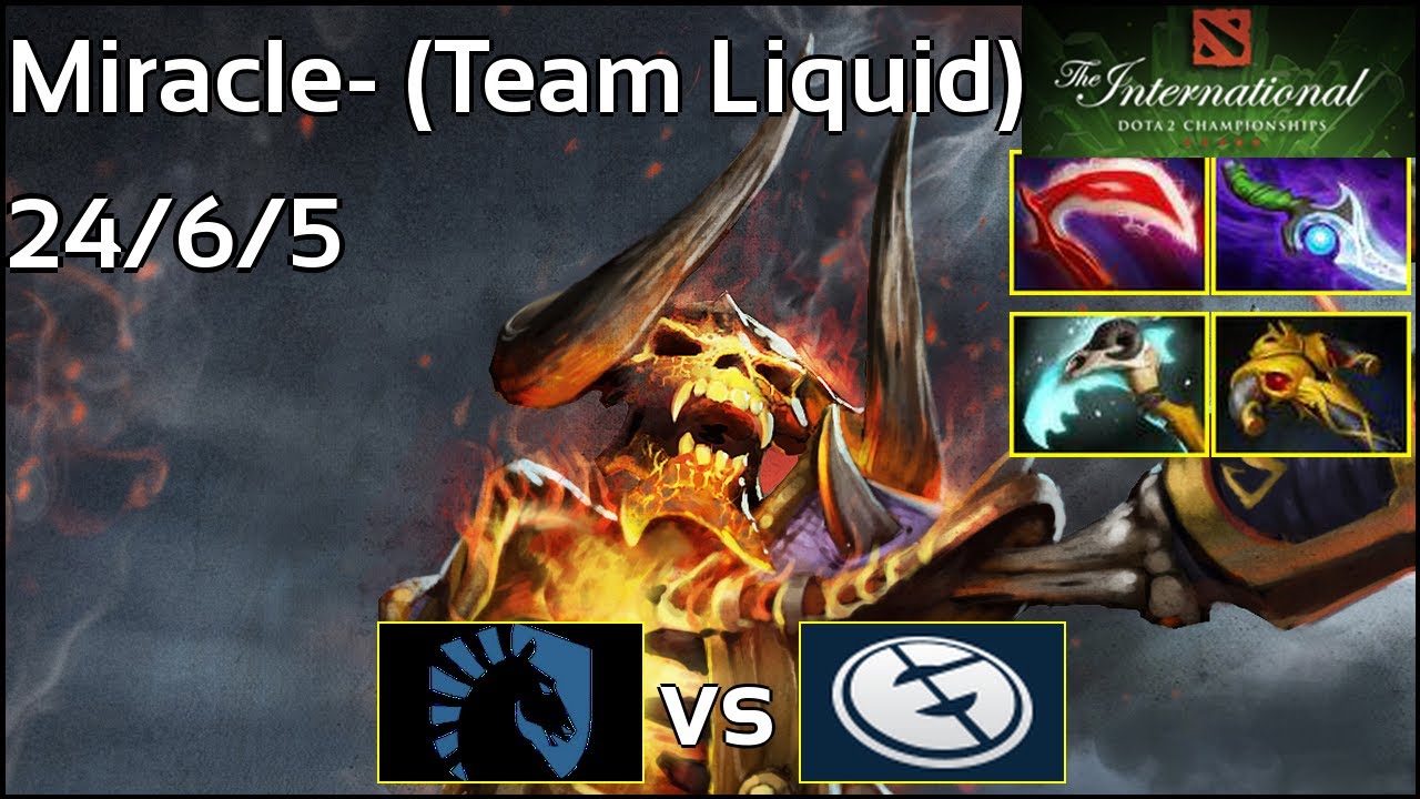 TI8: Team Liquid.Miracle- TI8 Group Stage - Group A - TI 2018 - Clinkz ...