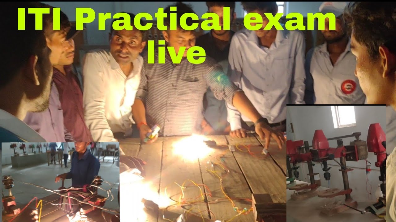 1st year fitter practical exam yhi aaya tha Fitter practical iti exam live video dekhe practical ...