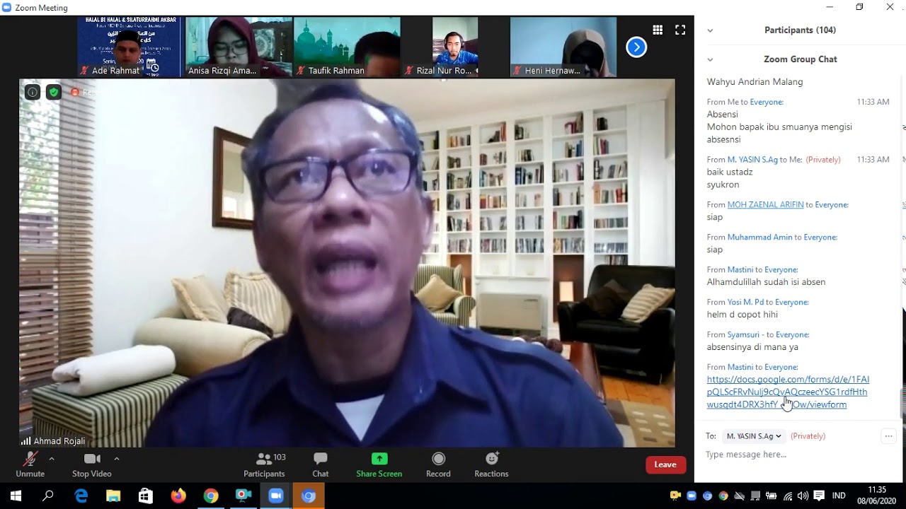 Halal bi Halal & Silaturrahmi Akbar (Prakata Panitia KOMBANAS 2020 dh ...