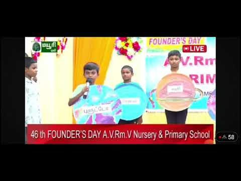 A. V. Rm. V founder's day Drama. Elakiya (Earth) acting - YouTube
