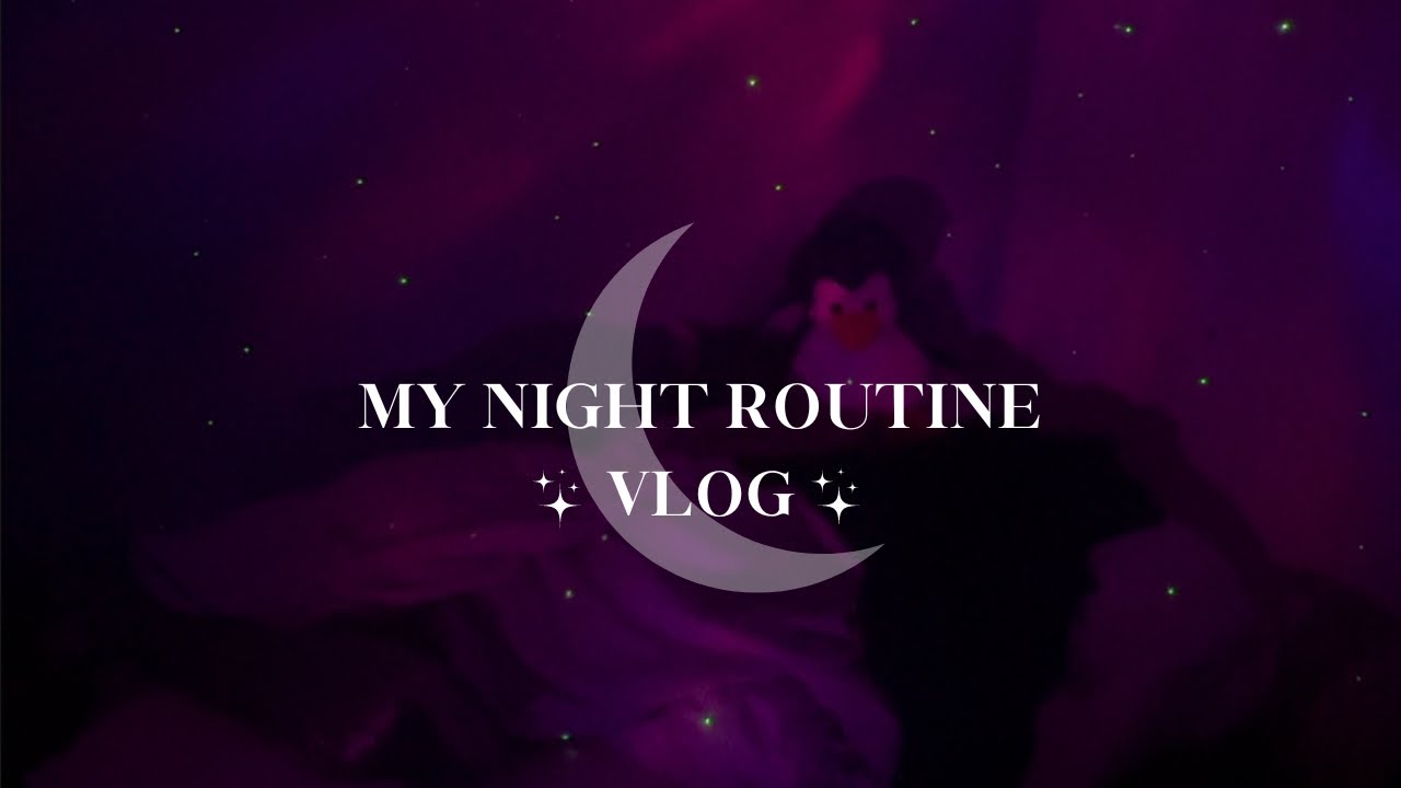 MY NIGHT ROUTINE l VLOG - YouTube