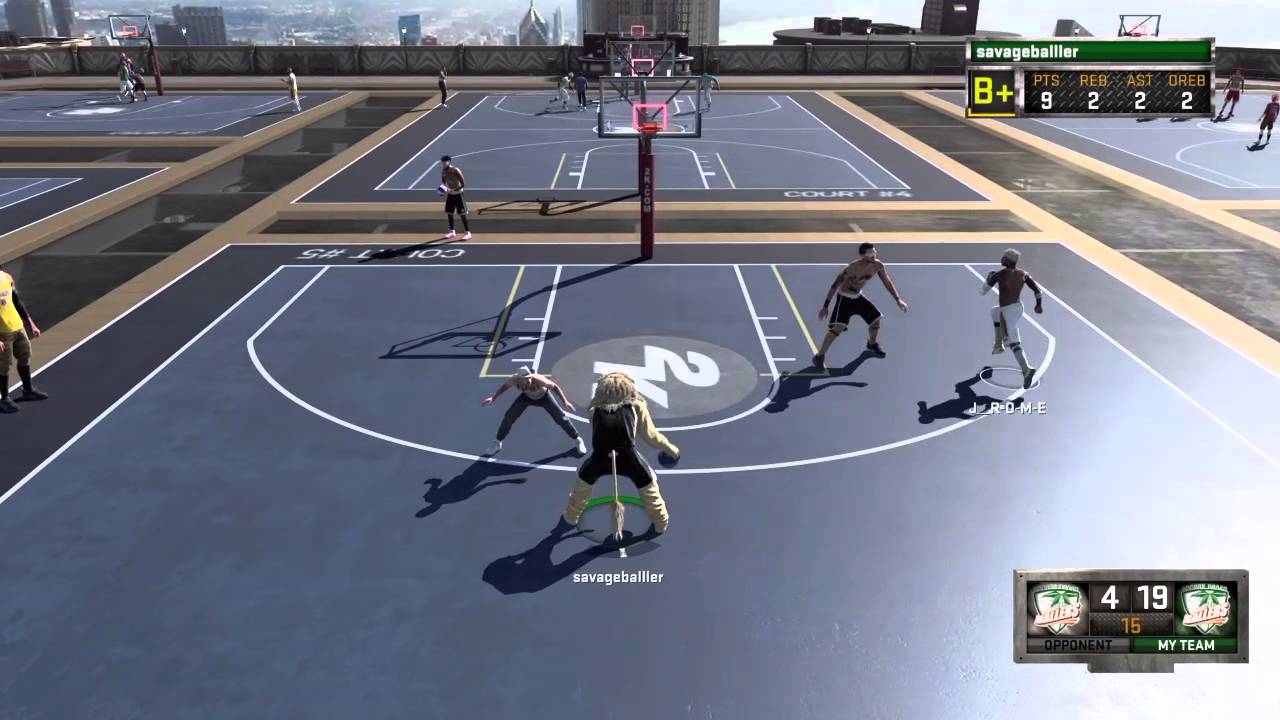 NBA 2K16 MY PARK - KINGS OF SUNSET/DYNAMIC DUAL!!!!! - YouTube