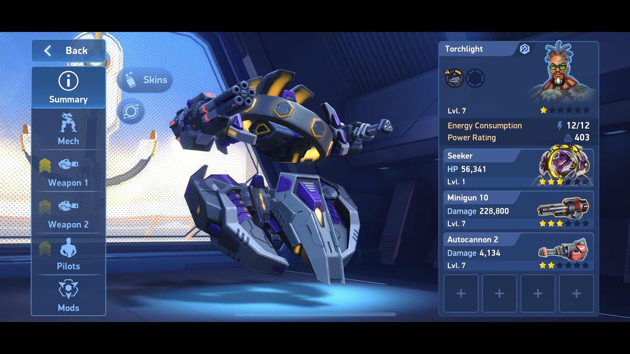 Playing with new builds after a very long time - Mech Arena | Sacred ...