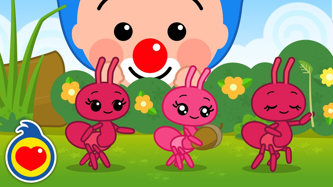 As Formiguinhas Vão Marchando 🐜 | Música Infantil | Um Herói do Coração ...