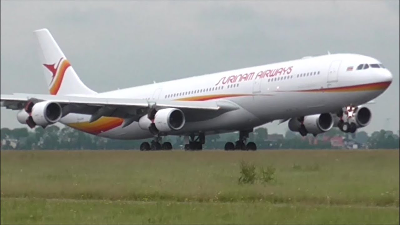 Ultimate heavy plane spotting at Schiphol Airport l 747, 767, 777, 787 ...