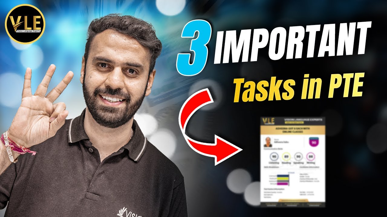 THE 3 MOST IMPORTANT TASKS TO CRACK PTE IN 2024 | TIPS & TECHNIQUES ...