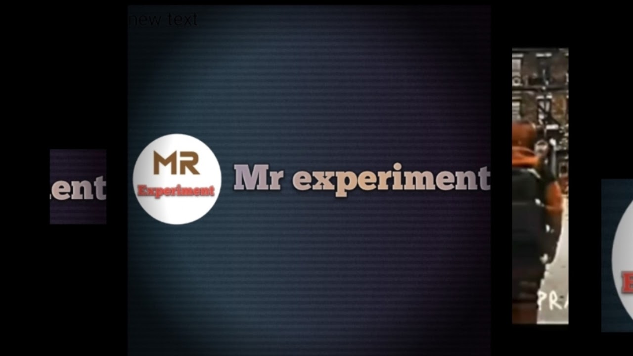 Mr experiment Live Stream - YouTube