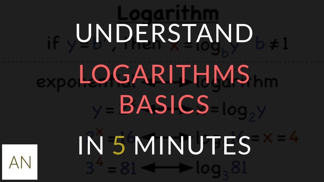 What are Logs? | Understand Logarithm Basics In 5 Minutes - YouTube