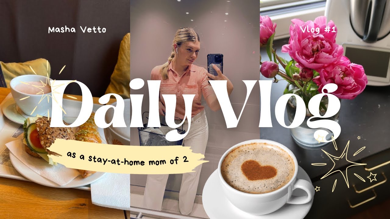Daily Vlog #1 • mom of 2 routine • goulash cooking, cleaning hack | Masha Vetto - YouTube