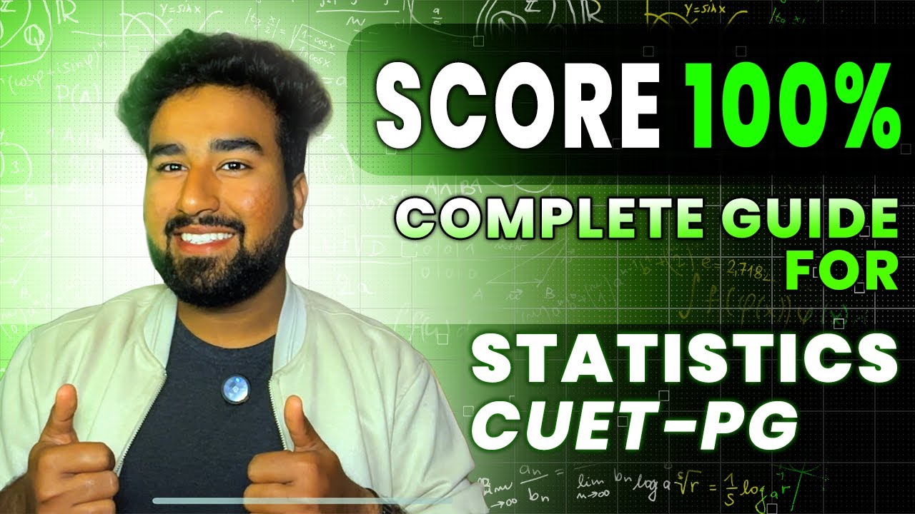 STATISTICS in CUET-PG Psychology: Easy Way to Score 100% (Full Strategy ...